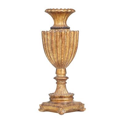 Gold Polystone Traditional Vase, 18" x 9" x 7" | Michaels
