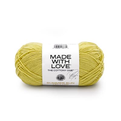 Lion Brand® Tom Daley Made with Love™ The Cottony One™ Yarn | Michaels