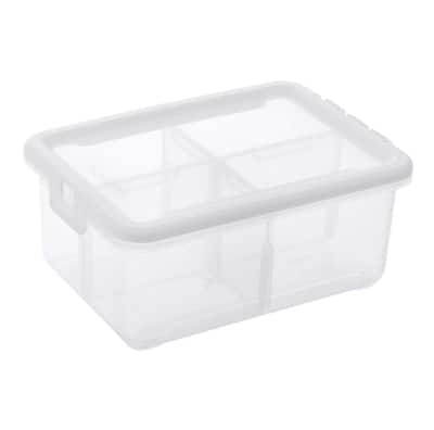 Ezy Storage 4-Compartment Storage Box | Michaels