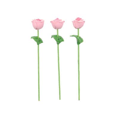 Mini Pink Roses, 3ct. by Make Market® | Michaels