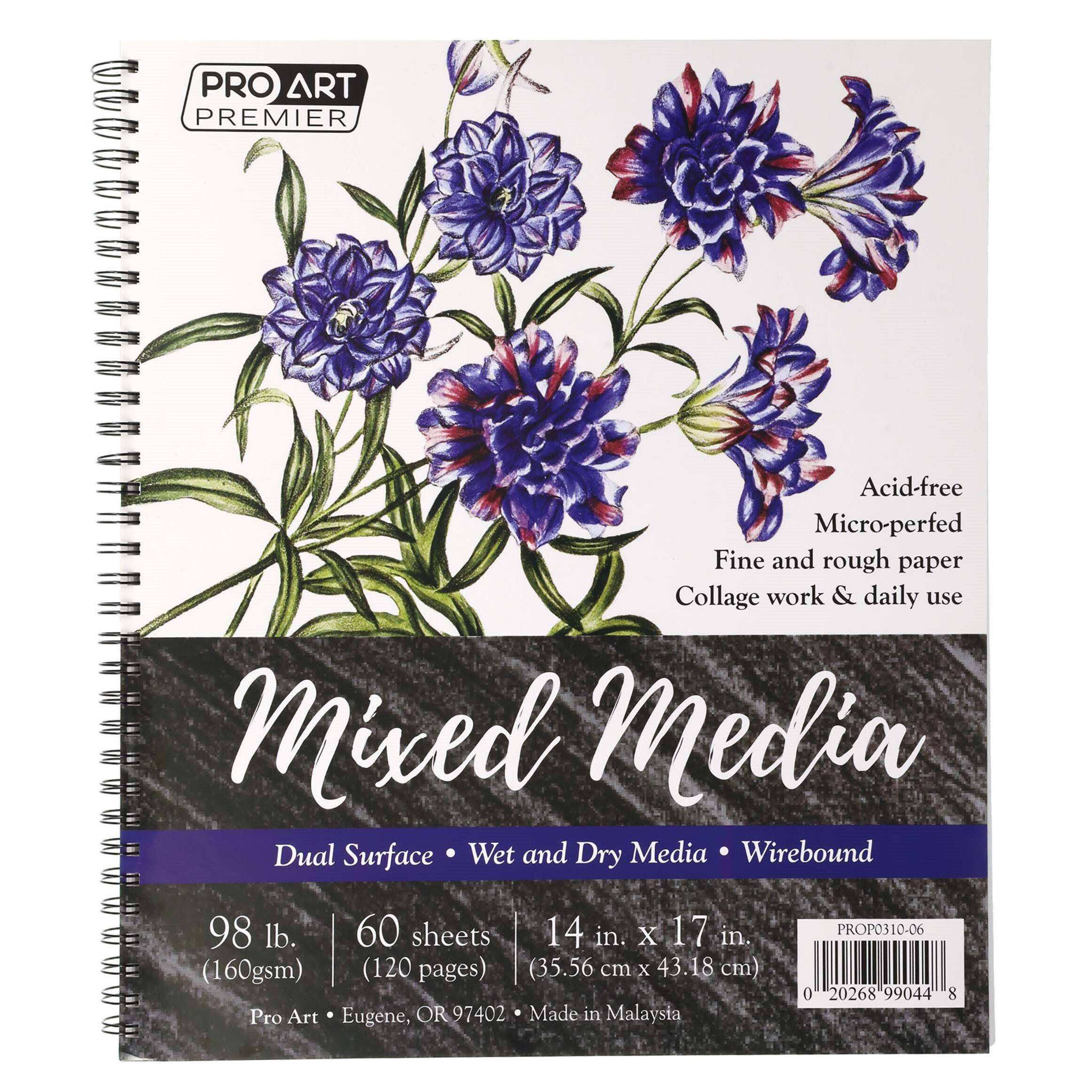 Pro Art® Premium Wire-Bound Mixed Media Pad | Michaels