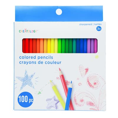 Buy in Bulk - 8 Packs: 100 ct. (800 total) Colored Pencil Set by ...