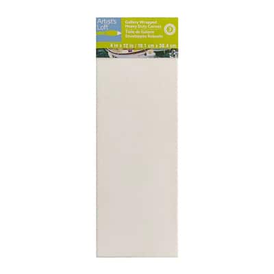 Level 3 Gallery Wrapped Heavy Duty Canvas by Artist's Loft®, Size: 4" x ...