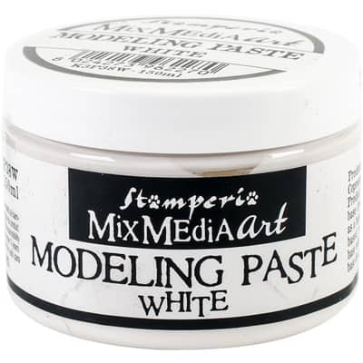 Stamperia White Modeling Paste, 150mL | Michaels