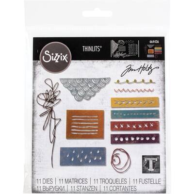 Sizzix® Thinlits® Media Marks Die Set by Tim Holtz® | Michaels