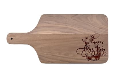Happy Easter Walnut Paddle Cutting Board | Michaels