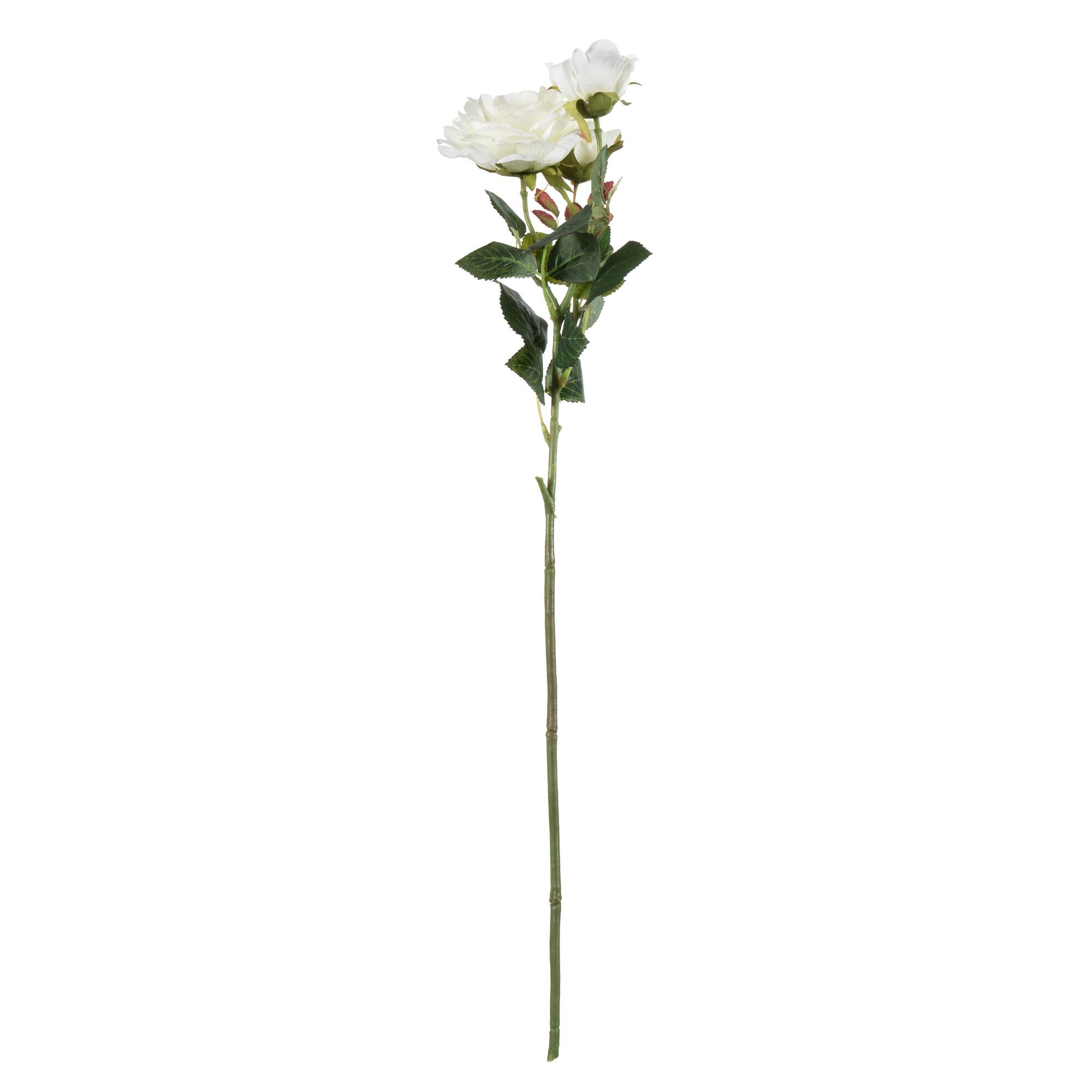 White Rose Stem, 3ct. | Michaels