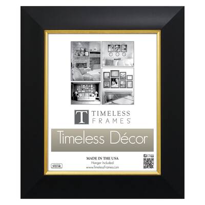 Timeless Frames® Jordan Black & Gold Frame | Michaels