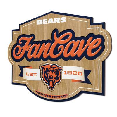 NFL Fan Cave Sign, Color: Chicago Bears | Michaels