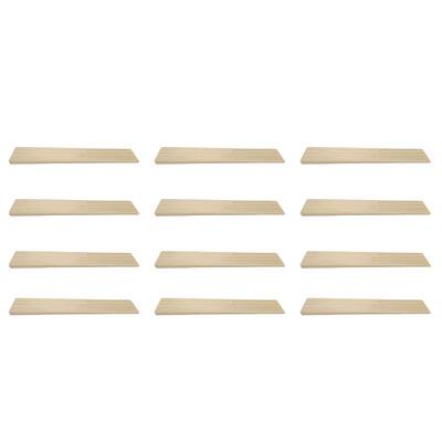 Buy in Bulk - 6 Packs: 12 ct. (72 total) 8" Angled Pinewood Shims by ...