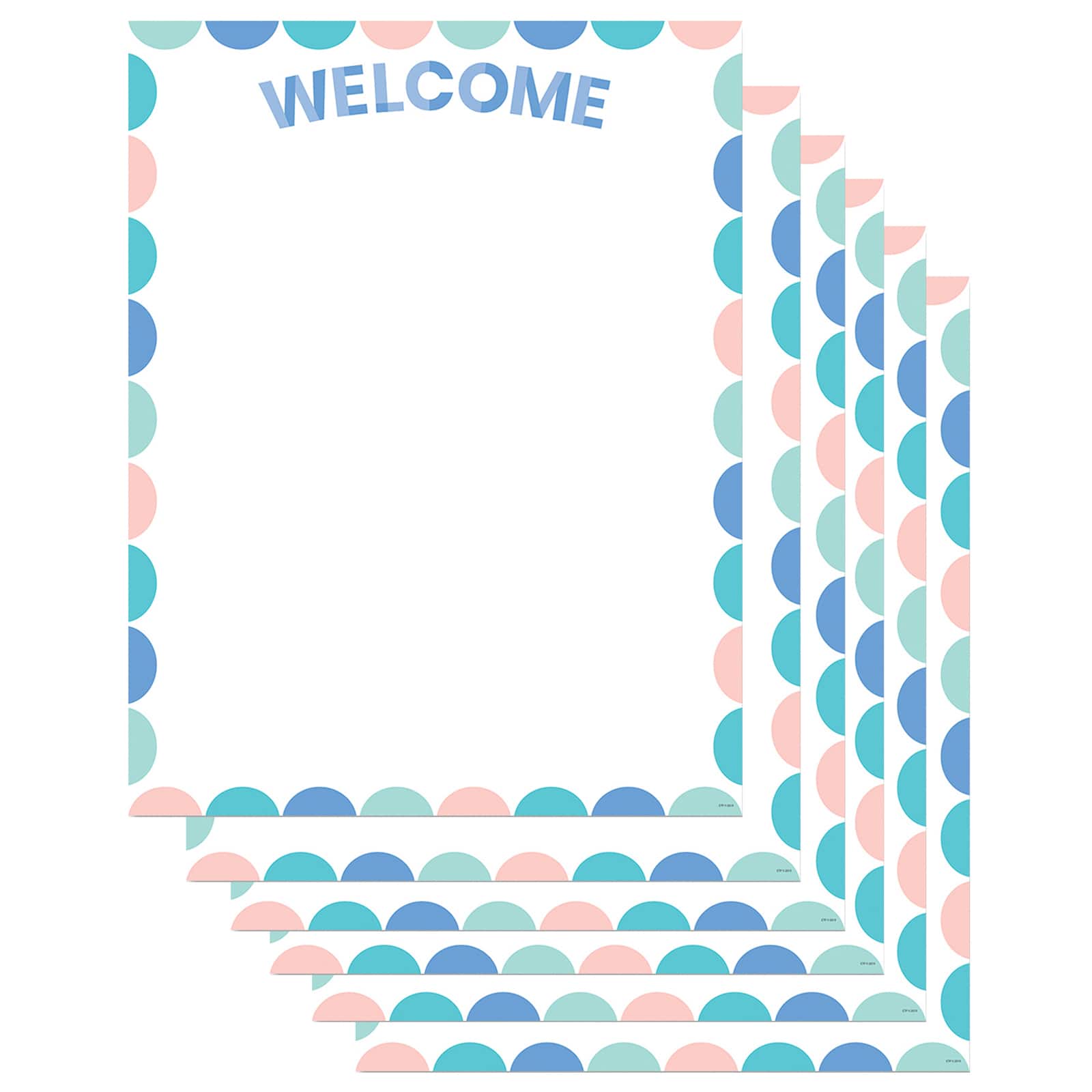 Creative Teaching Press® Calm & Cool Welcome Chart, 6ct. | Michaels