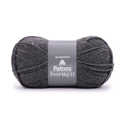 Patons® Inspired™ Yarn, Color: Silver Grey Heather | Michaels
