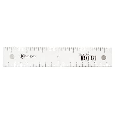 Wendy Vecchi Make Art 7" Perfect Aligning Ruler | Michaels