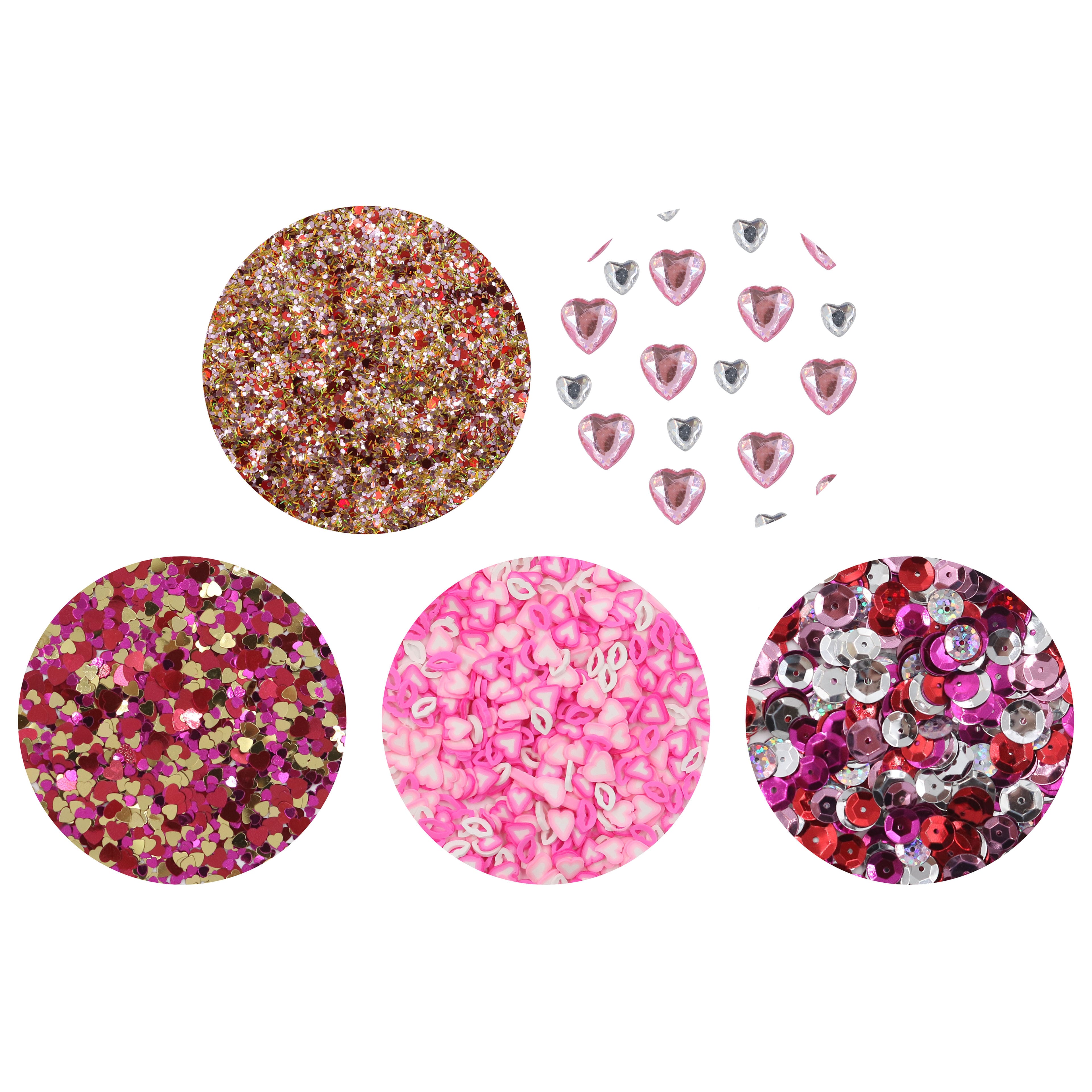 Pink & Gold Valentine's Day Embellishment Kit by Creatology™ | Michaels