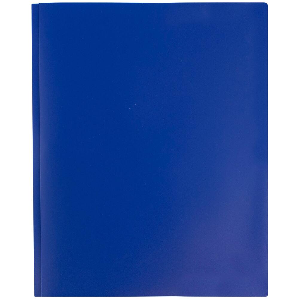 JAM Paper 9.5" x 11" Plastic 2 Pocket School POP Folders with Clasps ...