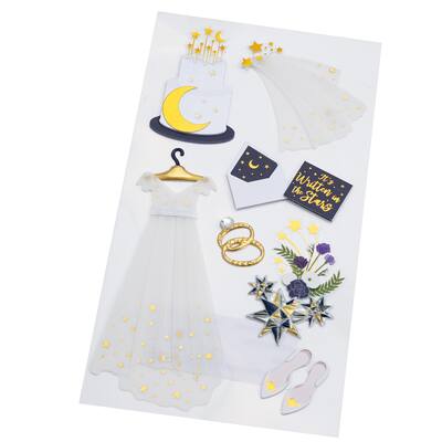 Starry Wedding Stickers by Recollections™ | Michaels