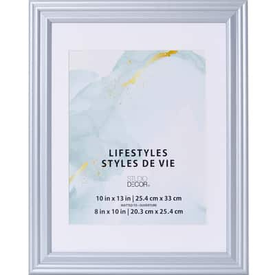 Lifestyles Silver Frame with Mat by Studio Décor® | Michaels