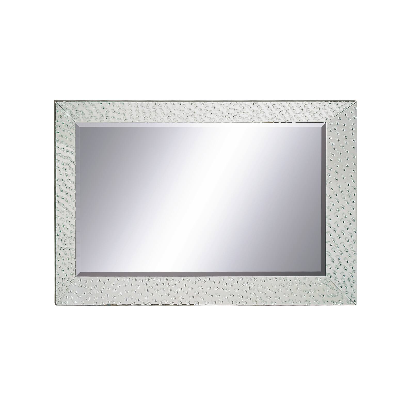 46" Clear Modern Wood Wall Mirror | Mirrors | Michaels