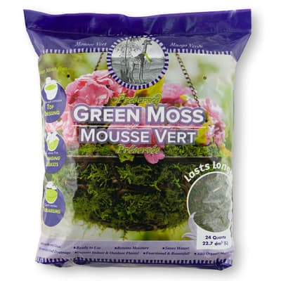 SuperMoss® Preserved Green Moss | Michaels