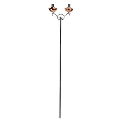 42" Shiny Sleek Copper Oil Lamp Patio Torch | Michaels
