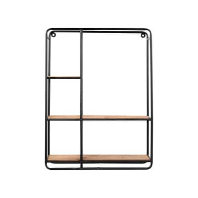 24" Wood & Iron Shelf | Floating Shelves | Michaels