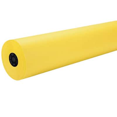Tru-Ray® Art Paper Roll, 36" x 500ft., Color: Yellow | Michaels