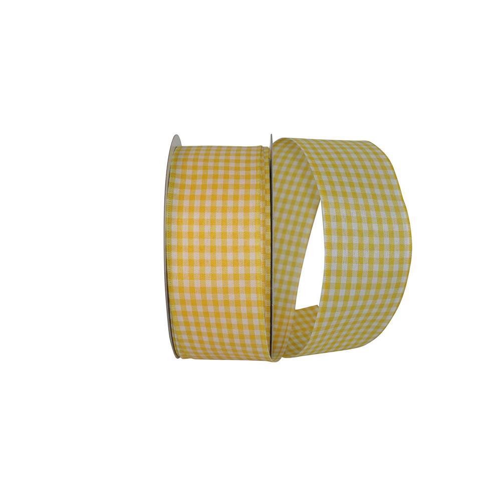 Reliant 2.5" Great Gingham Wired Ribbon | Michaels