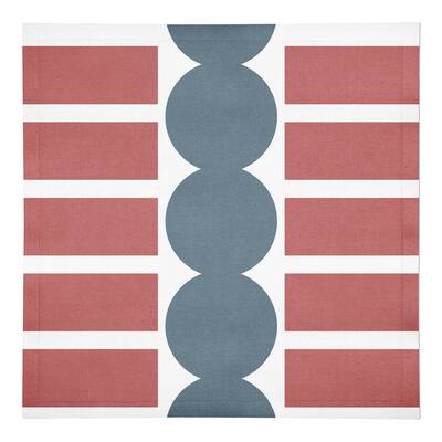 Retro Circle Pattern 10" x 10" Cotton Twill Napkin | Michaels