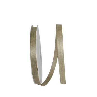 Reliant 5/8" x 100yd. Linen Natural Sparkle Supreme Ribbon | Michaels