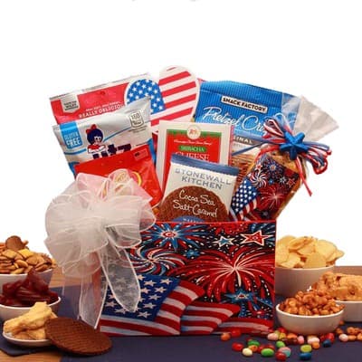 Stars & Stripes Forever Patriotic Gift Box | Michaels
