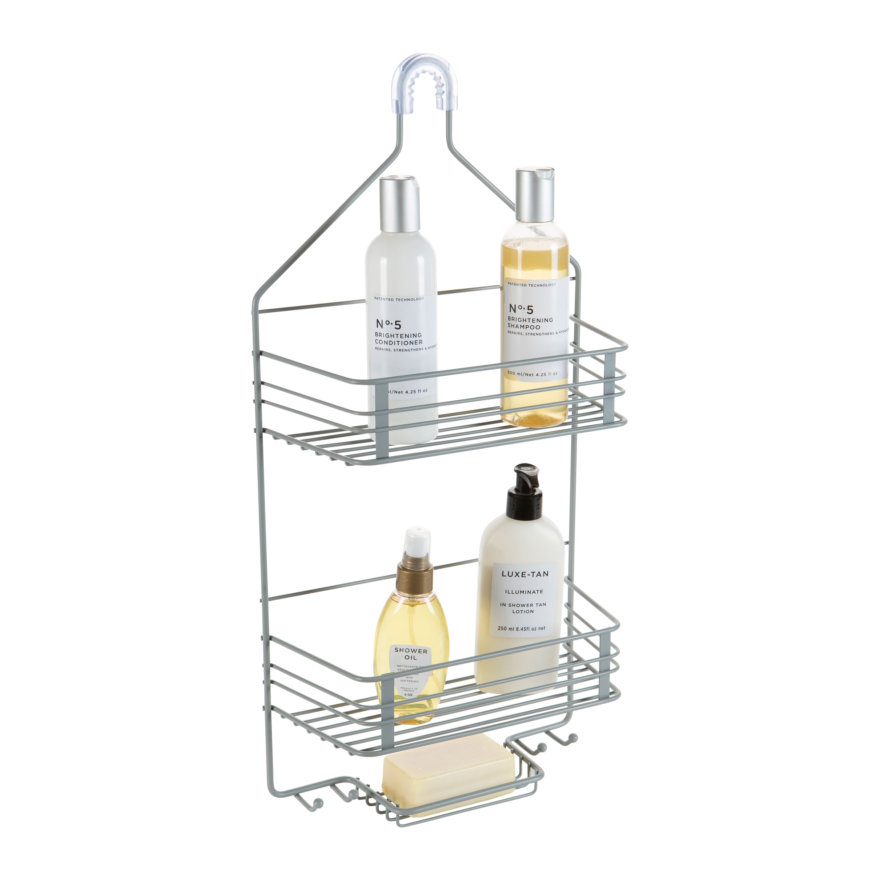Bath Bliss Gray 2 Tier Shower Caddy | Caddies | Michaels