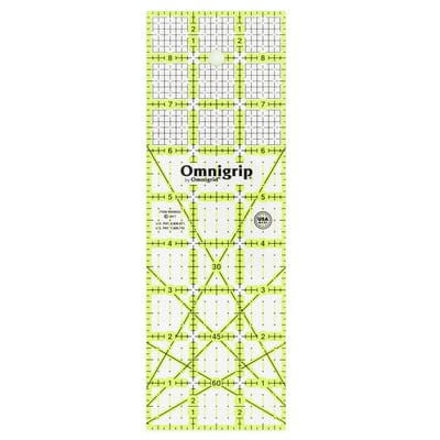 Omnigrid® Omnigrip Rectangle Quilting Grid Ruler, 3" x 9" | Michaels