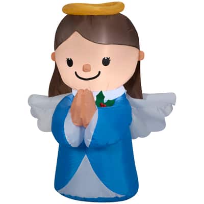 3.5ft. Airblown® Inflatable Christmas Praying Angel | Michaels