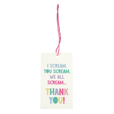 I Scream Thank You Gift Tags, 12ct. by Celebrate It™ | Michaels