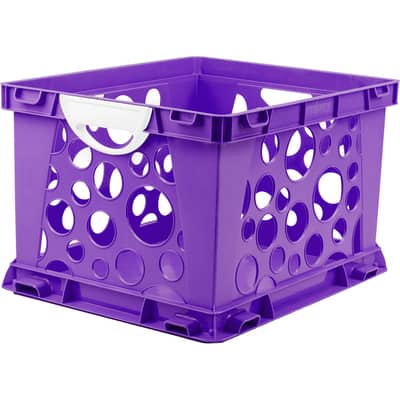 Storex Premium File Crate with Handles | Michaels