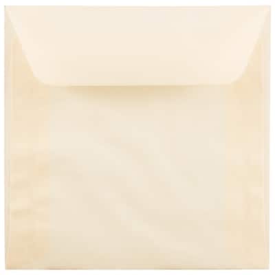 JAM Paper 6" x 6" Translucent Vellum Invitation Envelopes, 25ct. | Michaels