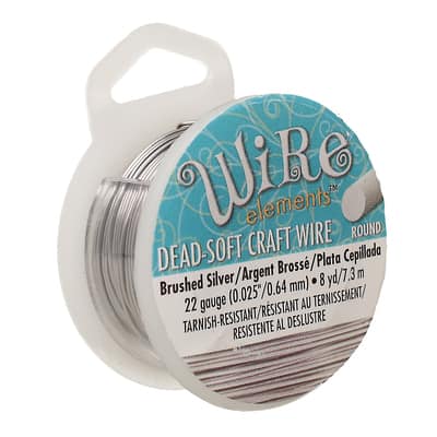 The Beadsmith® Wire Elements™ 22 Gauge Tarnish Resistant Soft Temper ...