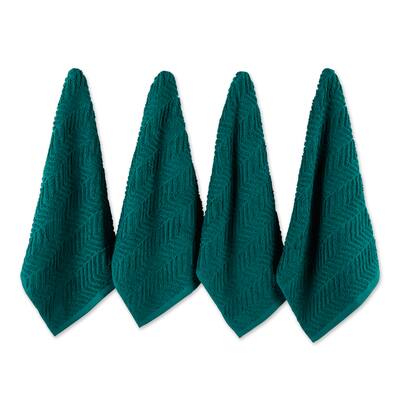 Chevron Luxury Barmops, 4ct., Color: Teal | Michaels
