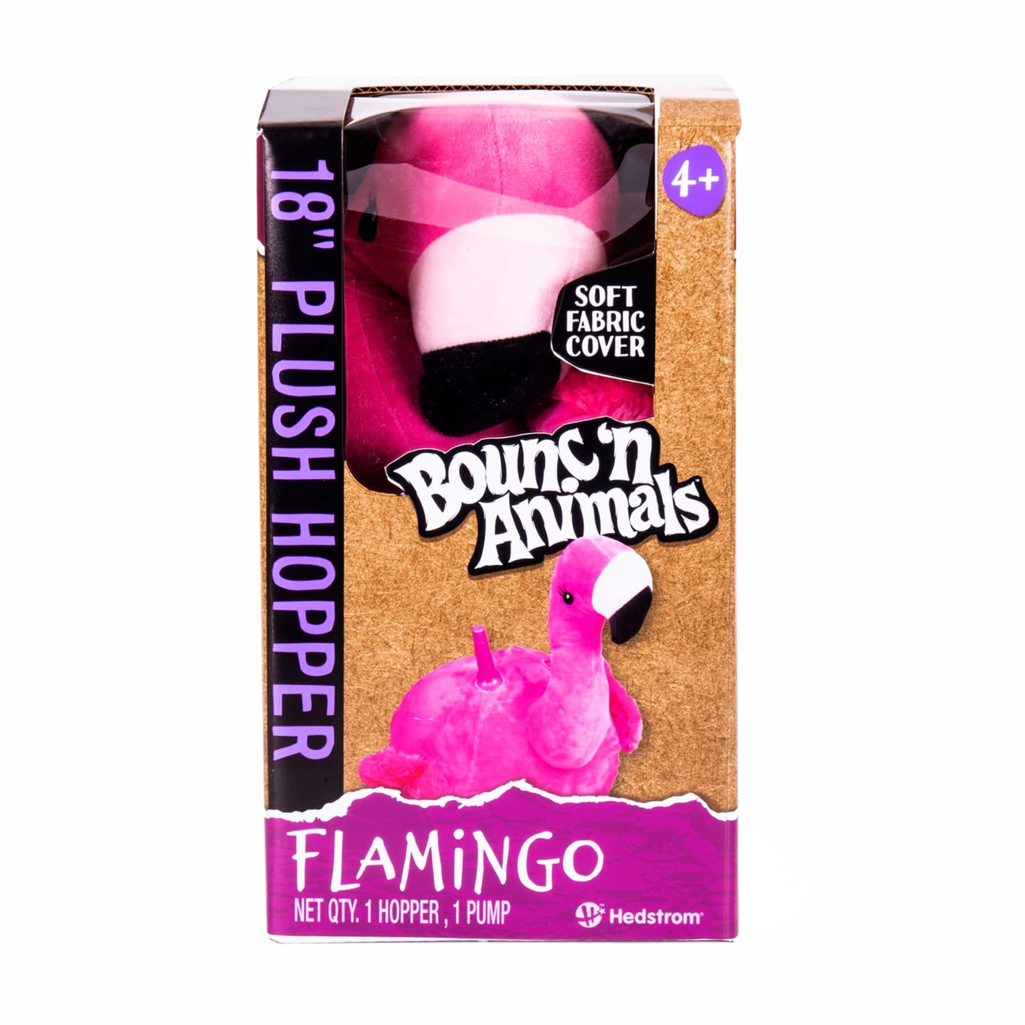Hedstrom 18" Plush Flamingo Hopper Ball With Pump | Riding Toys | Michaels