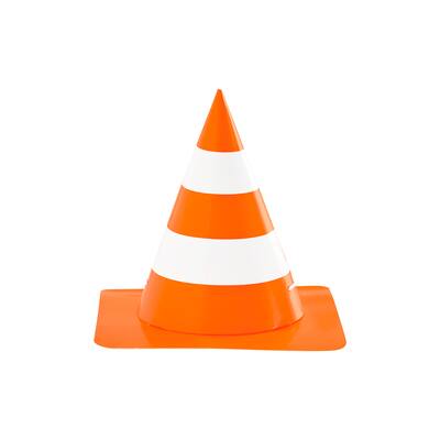 5" Orange & White Cone Party Hats, 6ct. by Celebrate It™ | Michaels