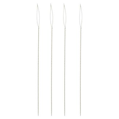 9 Packs: 4 ct. (36 total) Beadalon® 2.5" Collapsible Eye Needles | Michaels