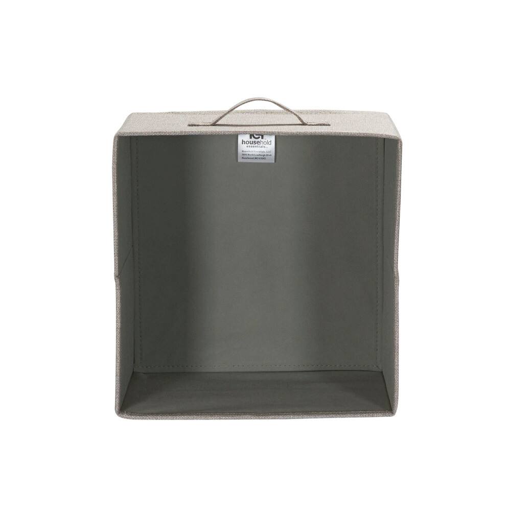 Household Essentials 11.5" Open Storage Box, 2ct. | Michaels