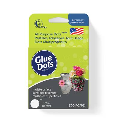 Buy in Bulk - 12 Packs: 300 ct. (3,600 total) Glue Dots® All Purpose ...