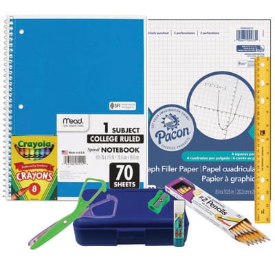 Multi-Brand Basic Elementary School Supply Kit | School Supplies | Michaels