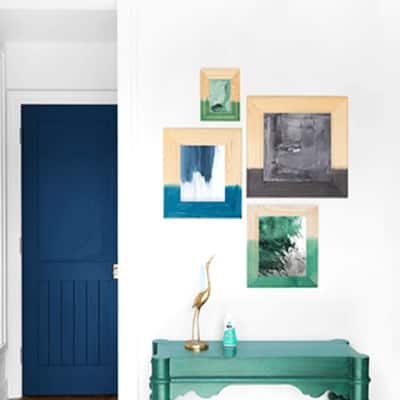 Dip-Dyed Wood Frames | Projects | Michaels