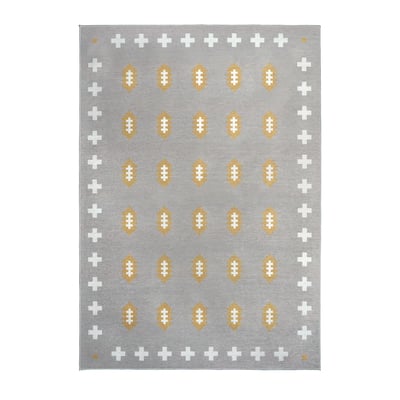 My Magic Carpet Nordic Weave Washable Rug, Size: 5ft x 7ft, Color ...