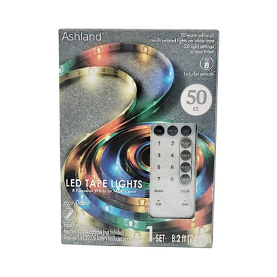 50ct. Color Changing LED Tape Lights by Ashland® | Michaels