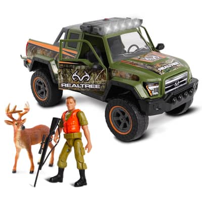 NKOK RealTree® 1:18 Scale 4 Piece Buck Hunting Playset | Michaels
