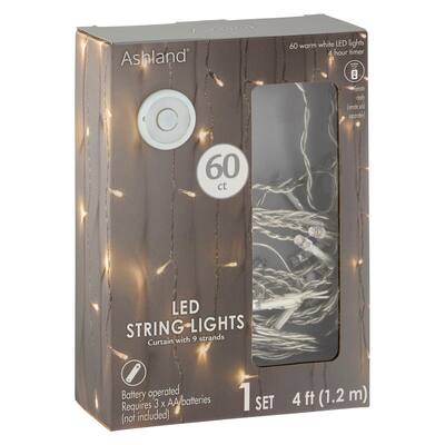 Curtain LED String Lights by Ashland™ | Michaels