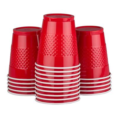 JAM Paper 12oz. Plastic Party Cups, 20ct., Color: Red | Michaels